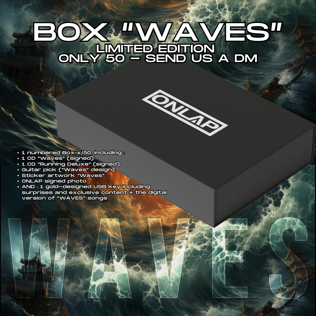 Box “WAVES” Limited edition 50 – Onlap-Music